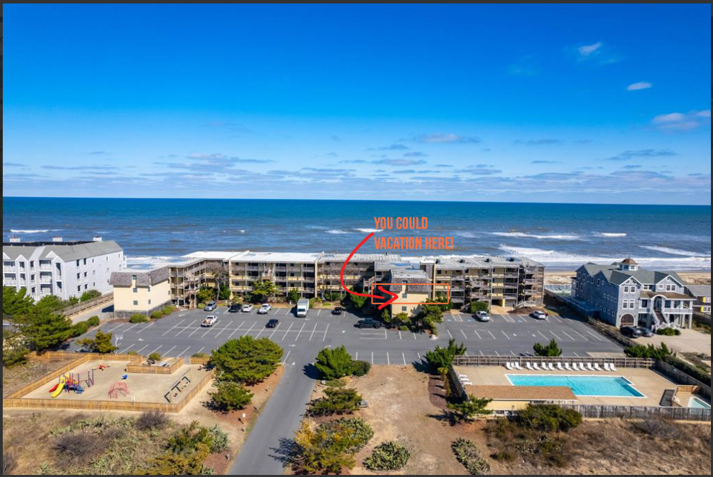 Hidden Ocean Gem – Ocean-Front Condo Rental Outer Banks NC